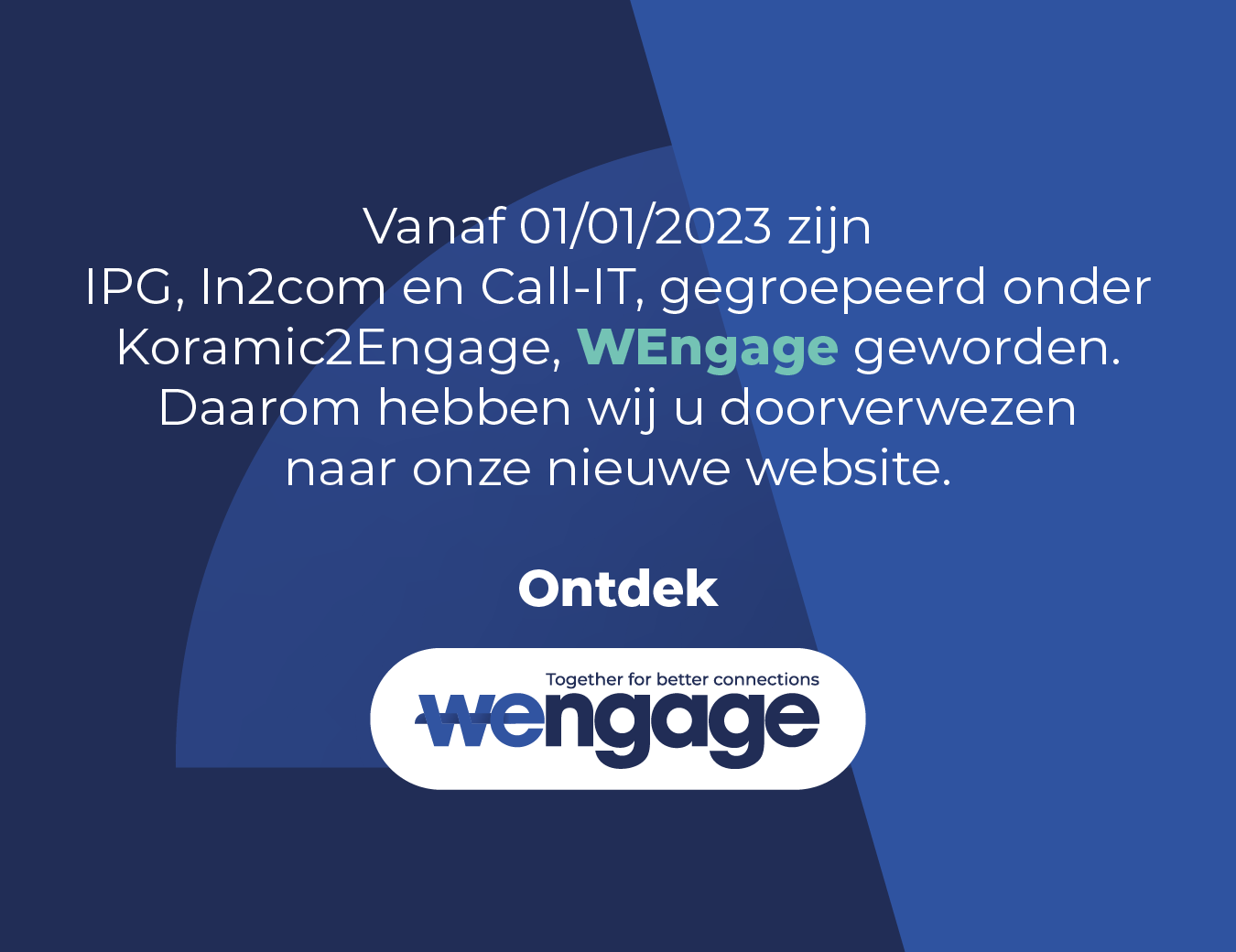 Contacteer ons | WEngage